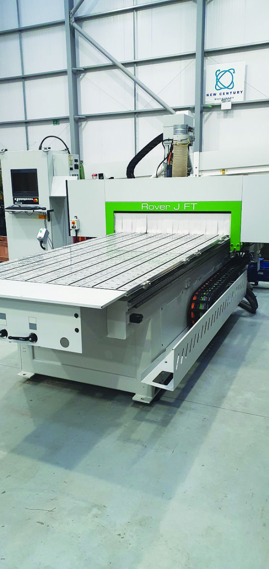 BIESSE Rover J FT1224 CNC Router. First installed 2019. X=2,463, Y ...