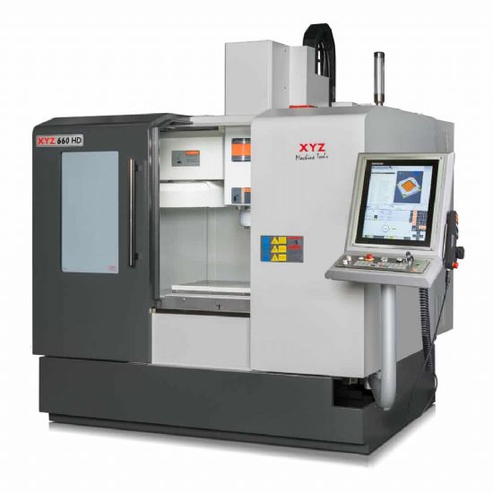Ex-demo XYZ 660 HD VMC with Heidenhain control for sale : Machinery ...