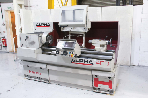 Harrison Alpha 400 Gap Bed CNC Centre Lathe for sale : Machinery ...