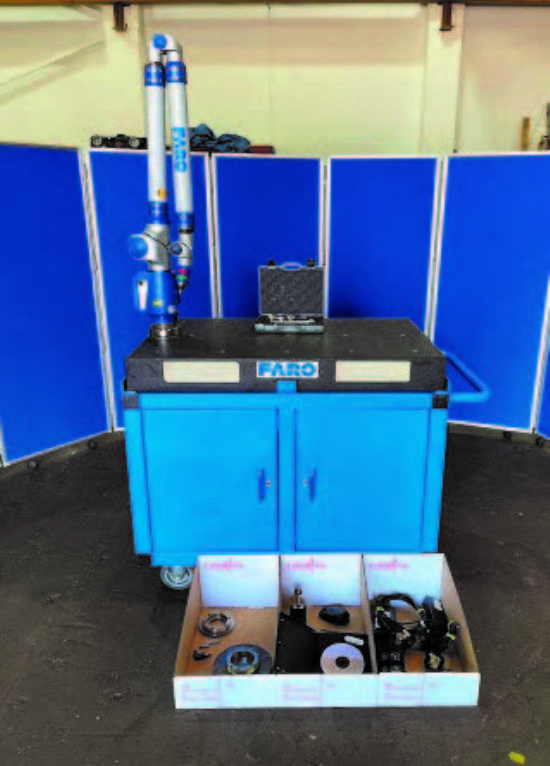 Faro Arm Model P08 with Faro Granite Surface Table Trolley ...