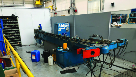 Addison Databend DB40 CNC Pipe Bending Machine & Measuring Station for ...