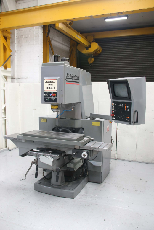 Bridgeport Series II Interact 4 Milling Machine #78518 for sale ...