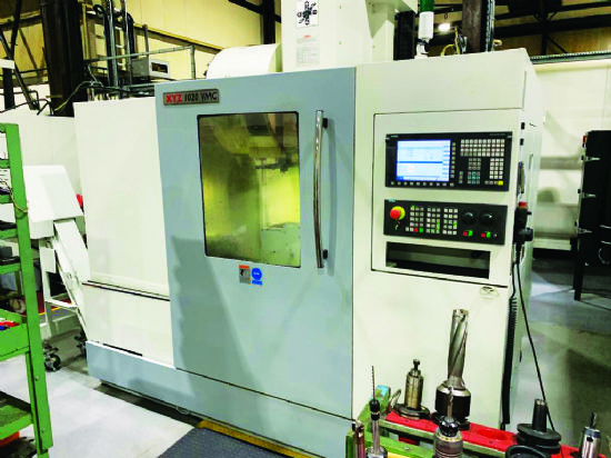 XYZ 1020 VMC with Siemens 828D control for sale : Machinery-Locator.com