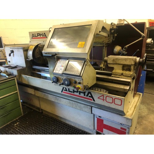 Harrison Alpha 400 CNC Lathe with Alpha Cam Software Alpha 400 for sale ...