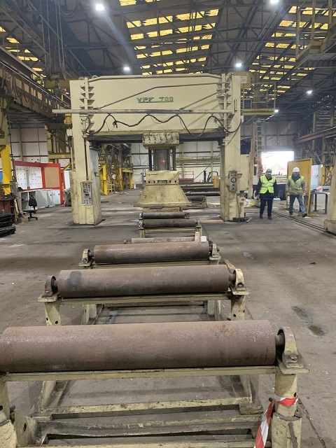 700 Ton Ship Building Press for sale : Machinery-Locator.com