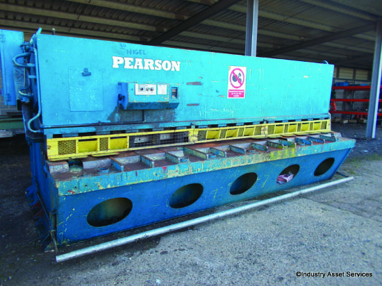 Pearson Guillotine, 4m x 10mm capacity for sale : Machinery-Locator.com