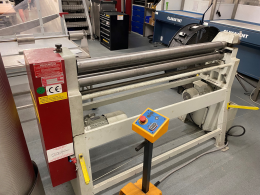 MORGAN RUSHWORTH PBR 1250/75 POWERED BENDING ROLLERS for sale ...