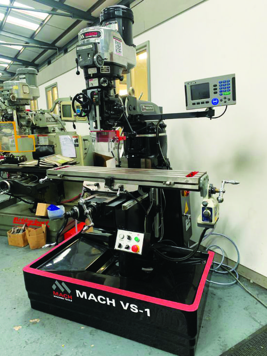 MACH VS-1 Turret Mill with 3HP vari-speed R8 spindle for sale ...