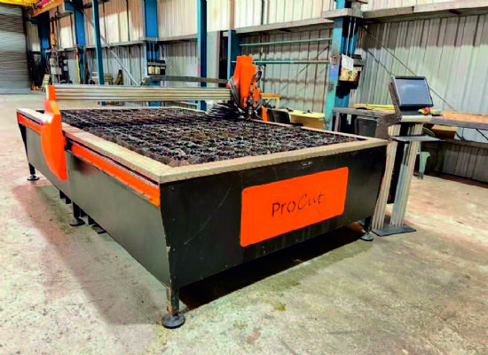 Escco Procut SS 1050 Robotic CNC Cutting Table (2019) with Hypertherm ...