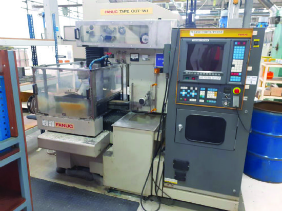 FANUC Tape Cut W1 Wire Eroder. Ref 28909 for sale : Machinery-Locator.com