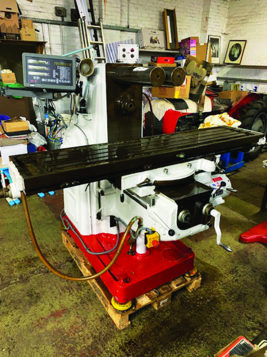KEARNEY & TRECKER Milwaukee Model 3CE Universal Milling Machine for ...