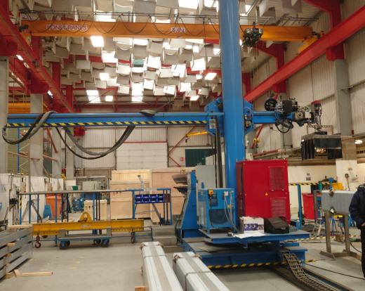 Lincoln/SAF Column & Boom Keyhole plasma welding for sale : Machinery ...