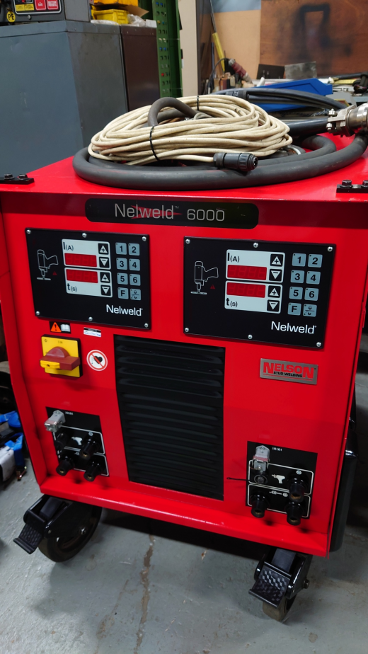 Nelson Nelweld Model 6000 Drawn Arc Stud Welder for sale : Machinery ...