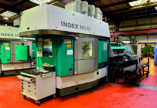 Index MS 40C CNC Compact-Multiline Spindle Lathe with Double NCU, 6 ...
