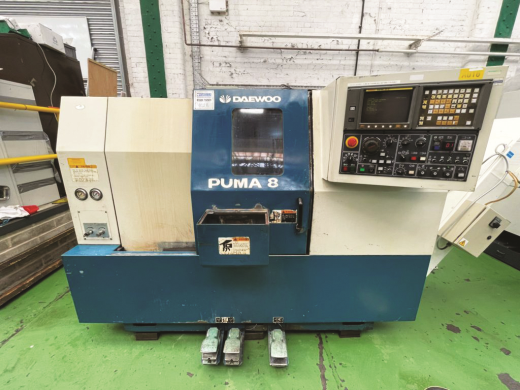 DOOSAN Puma 8S CNC Lathe with Fanuc OT Control. Ref 29155 for sale ...