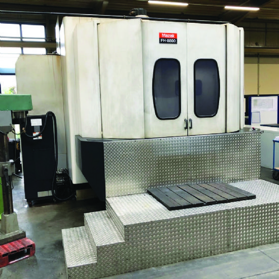 2008 MAZAK FH 8800 Twin-Pallet Horizontal Machining Centre for sale ...