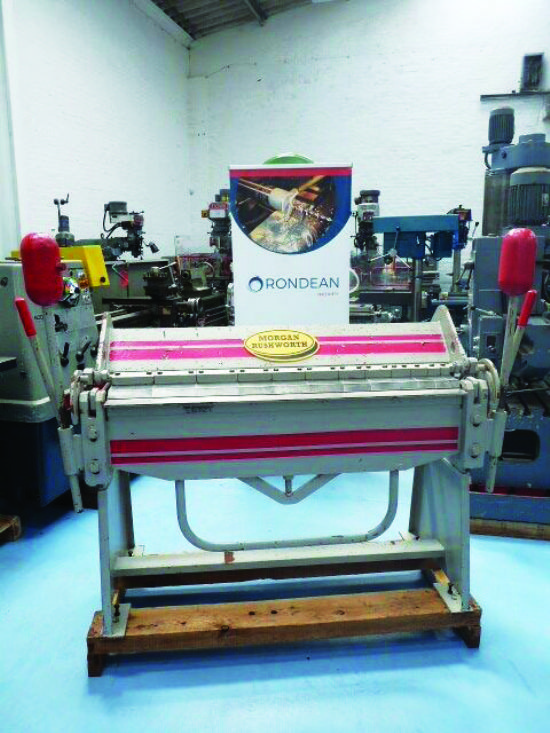 Morgan Rushworth Box & Pan Hand Operated Folder for sale : Machinery ...