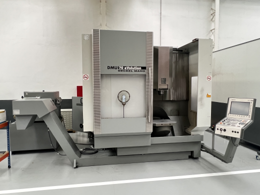 DMG DMU 70 EVO 5 axis machining center for sale : Machinery-Locator.com