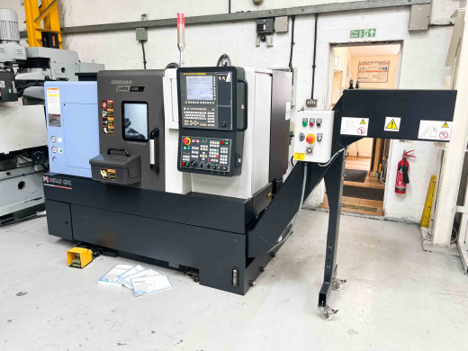 Doosan Lynx 2100B Slant Bed CNC Lathe #78594 for sale : Machinery ...