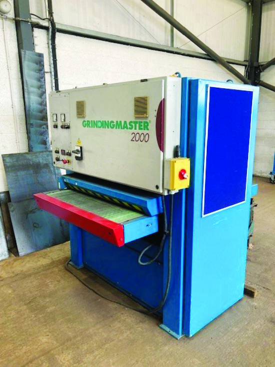 GRINDINGMASTER 2000 1,100mm Wide Belt Grinder for sale : Machinery ...