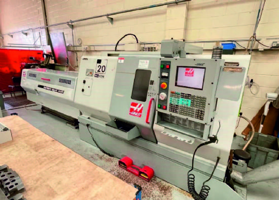 Haas SL20 CNC Lathe with Haas Automation Control for sale : Machinery ...