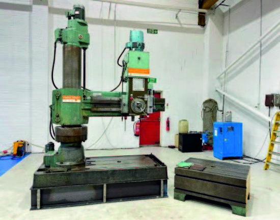 Asquith Archdale Power Thrust 2PT - 12 - 54 Radial Arm Drilling Machine ...