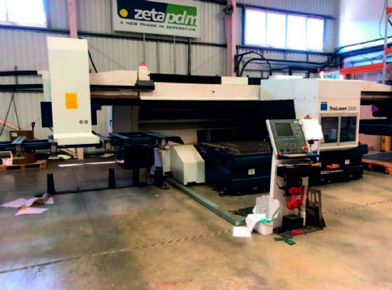 Trumpf TruLaser L2030 Laser Cutter with Siemens Control for sale ...