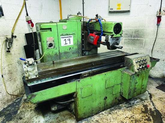 CINCINNATI Model 100 Horizontal Production Milling Machine . for sale ...
