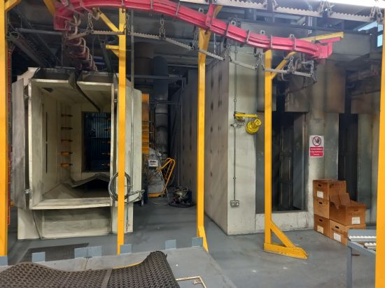 Powder Coating Plant - A High Capacity ITW Gema Gas Fired Automatic ...