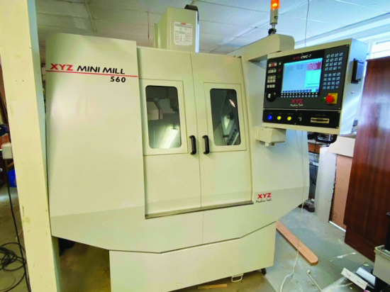 XYZ Mini Mill 560 Vertical Machining Centre for sale : Machinery ...