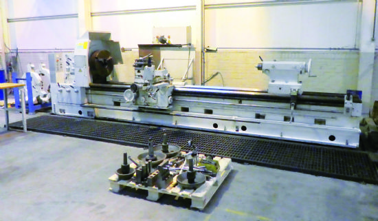 POREBA TRP93 x 4,000mm Heavy Duty Centre Lathe (1997) for sale ...