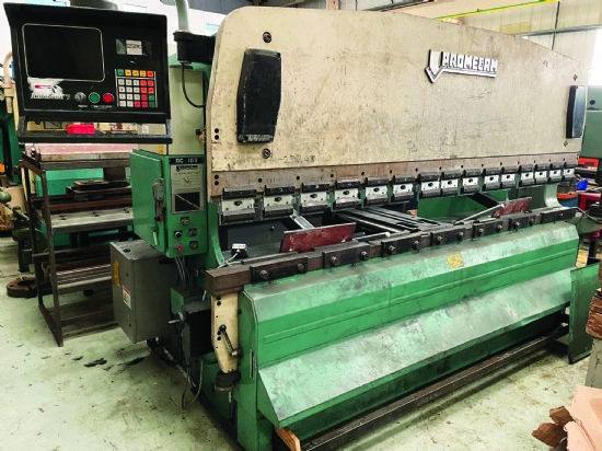 PROMECAM RG103 3m x 100-ton Hydraulic Press Brake for sale : Machinery ...
