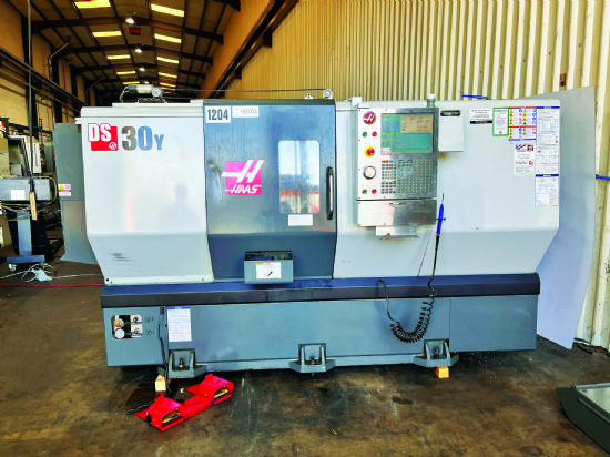 HAAS DS-30Y CNC Lathe with C- & Y-Axis and Sub-Spindle (2011) for sale ...