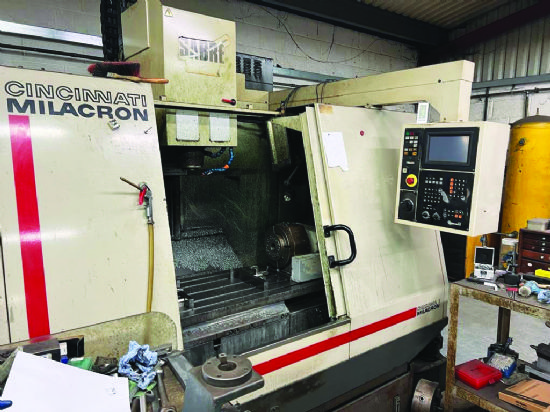 CINCINNATI Sabre 750 Vertical Machining Centre with 4th axis (1996) for ...
