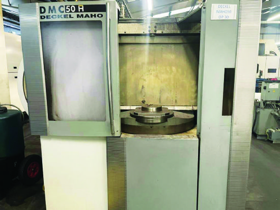 DECKEL MAHO DMC50H Horizontal Machining Centre (2002) for sale ...