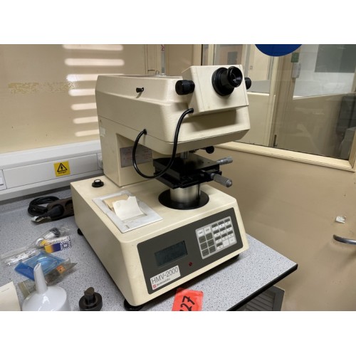 Shimadzu HMV 2000 micro hardness Tester 107127 for sale : Machinery ...