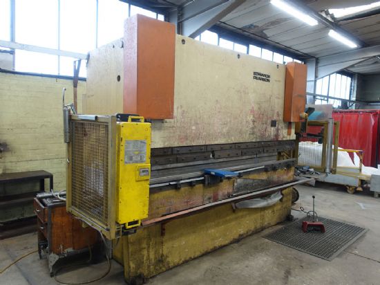 Edwards Pearson Eurobrake 150 ton press brake model no: 150T/3100SE for ...