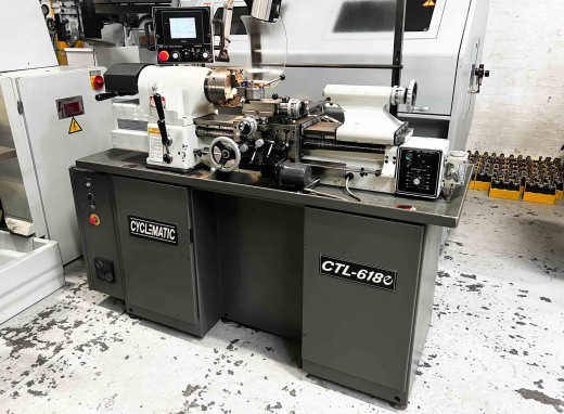 Cyclematic Model CTL-618e High Precision Tool Room Lathe #78616 for ...