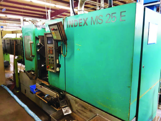 Multi-Spindle Automatic Lathe INDEX, MS 25 E, 1998, 6-spindle, Index ...