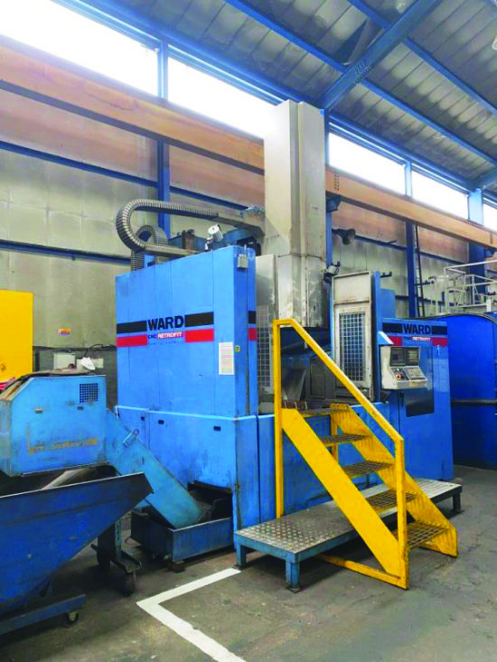 WEBSTER & BENNETT CNC Ram Type VTL (1986) for sale : Machinery-Locator.com