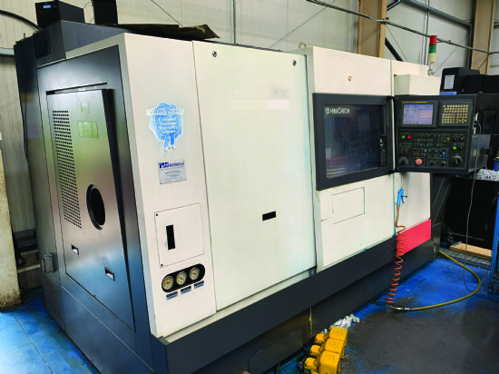 Hwacheon 300MC Heavy Duty CNC Lathe with Fanuc control for sale ...