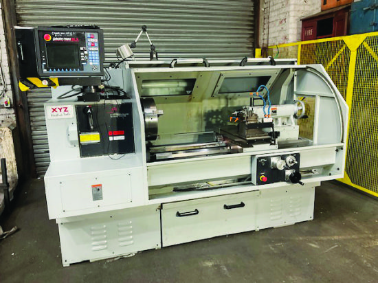 XYZ 555 CNC Lathe with SLX Control for sale : Machinery-Locator.com