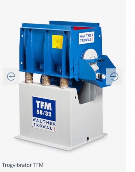 WALTHER TROWAL CFM 110x46 Tube Vibratory Finishing Machine for sale ...