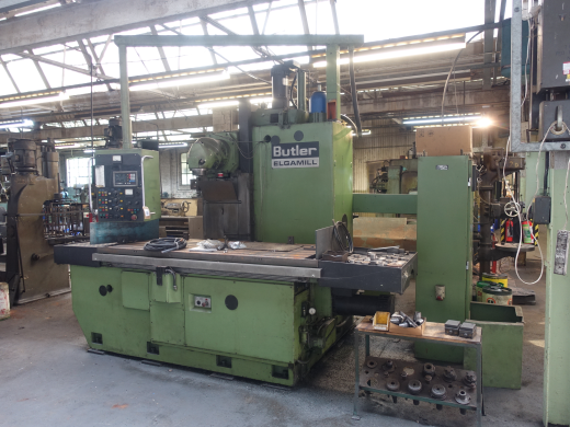 Butler Elgamill Hi-Power Bed Type Travelling Universal Milling Machine ...