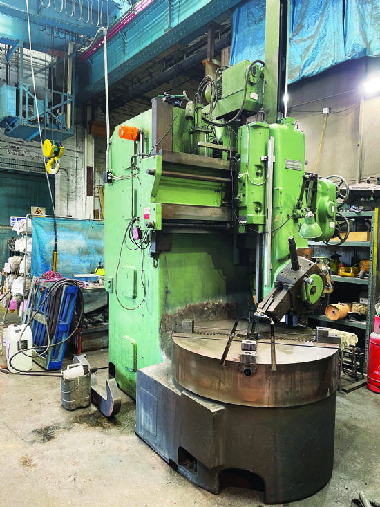 WEBSTER & BENNETT 48in VTL with Elevating Rail for sale : Machinery ...