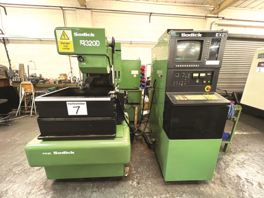 SODICK A320D Wire Eroder with EX21 CNC Control for sale : Machinery ...