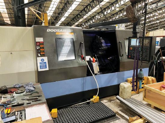 Doosan Puma 400LB with Fanuc control for sale : Machinery-Locator.com
