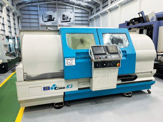 COLCHESTER Combi K3 CNC Slant Bed Lathe with GE Fanuc 210i-T Control ...