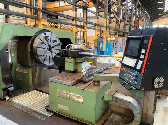 LEOPOLDO PONTIGGIA E/F 1200 CNC Facing Lathe for sale : Machinery ...