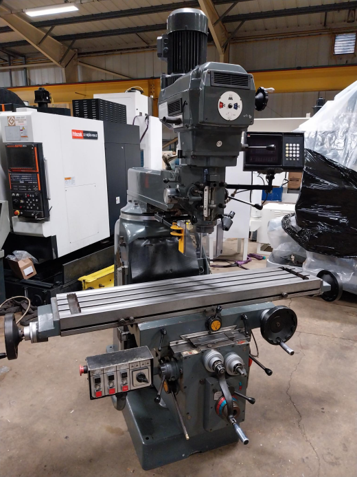 Ajax AJT4 Heavy Duty Turret Mill (4391) for sale : Machinery-Locator.com